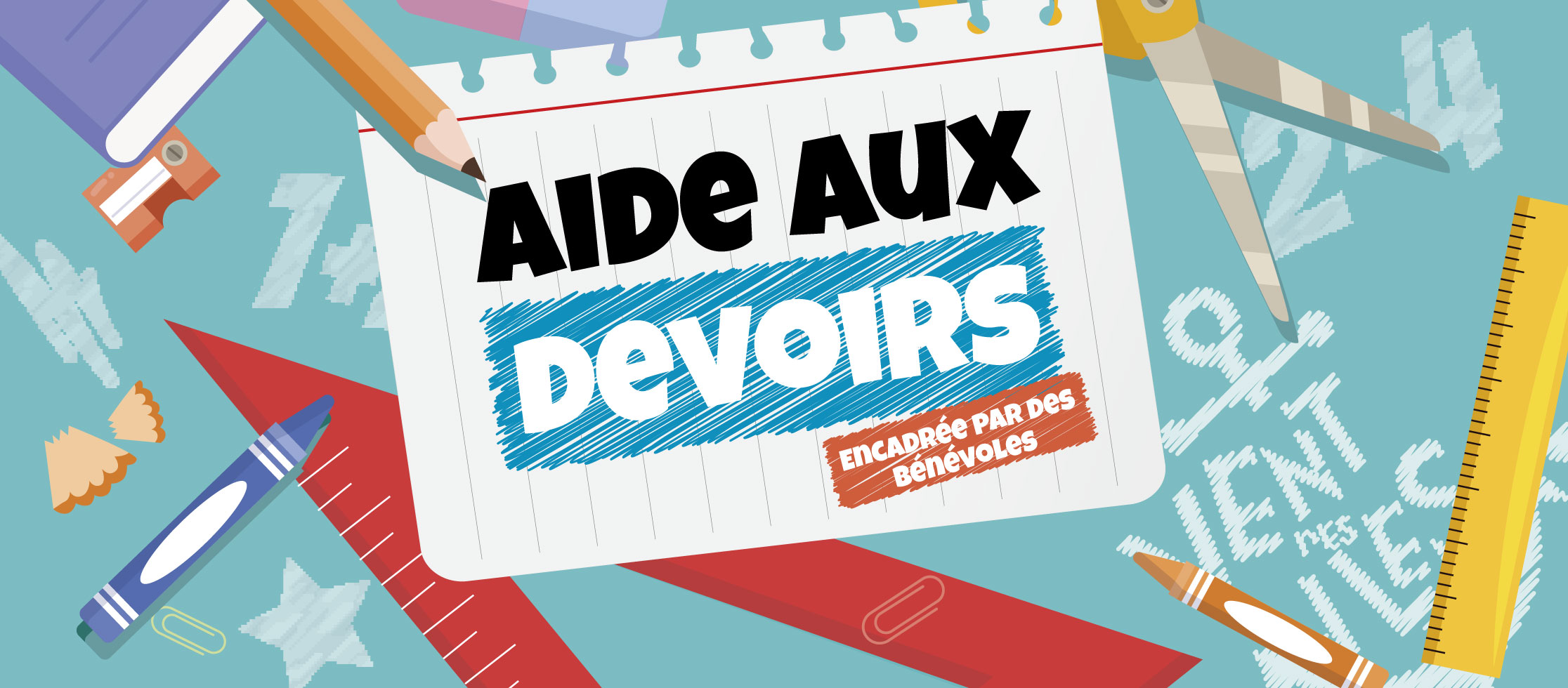 Aide aux devoirs - Centre Social & Culturel Vent des Iles